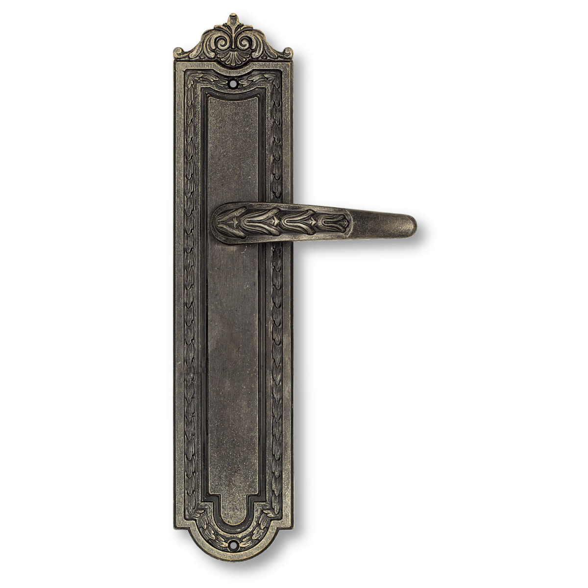 Door handle interior, Back plate - Antique bronze - First Empire ...
