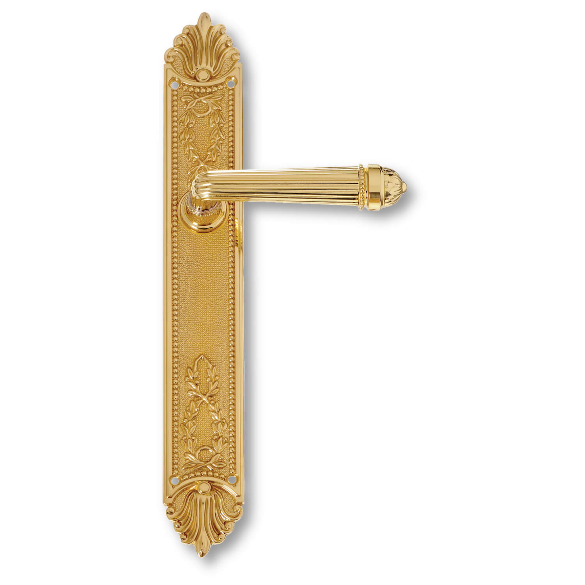 Door handle interior, Back plate - Brass - First Empire - model C09010 ...