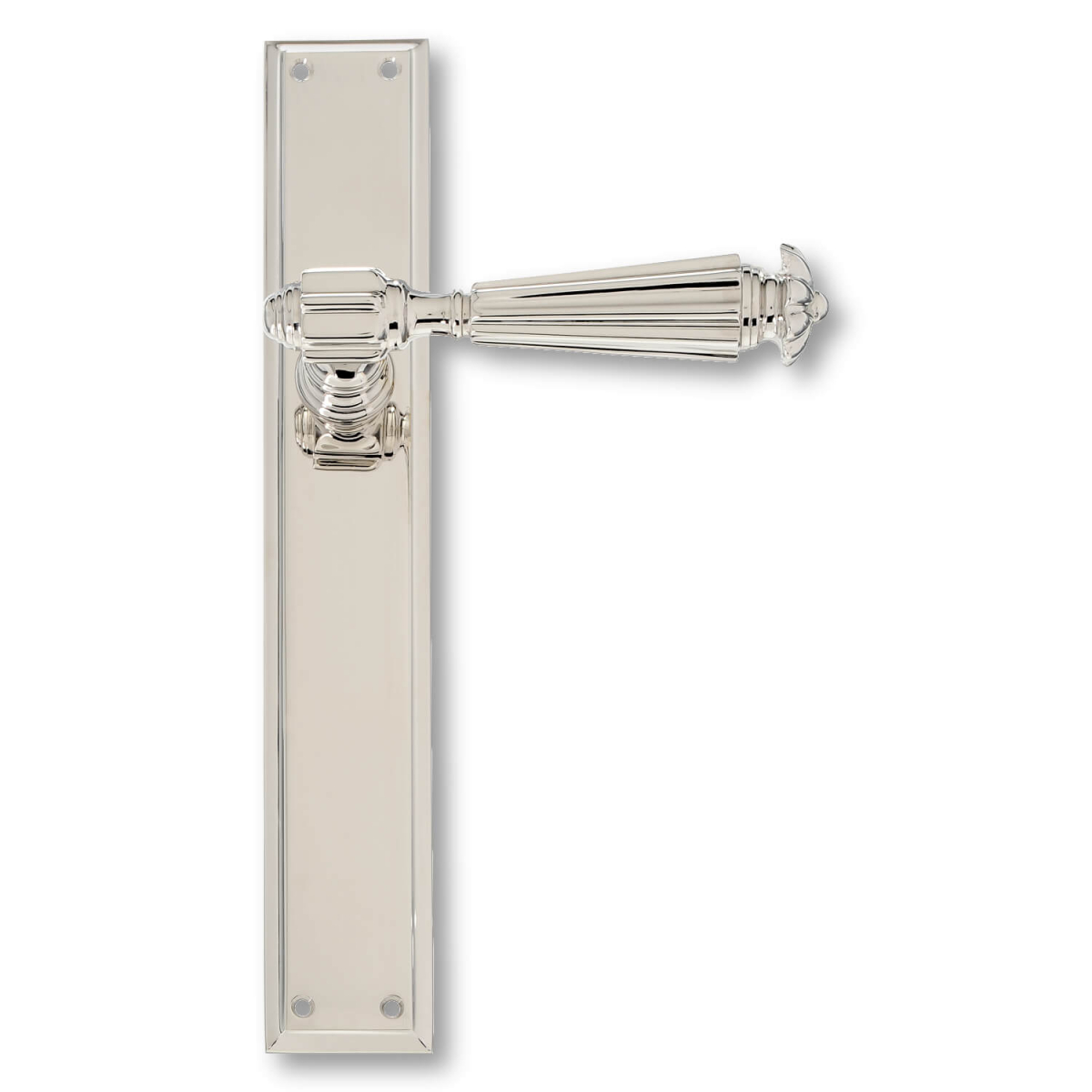 Door handle interior nickel, Back plate - XX Century - model C07810 ...