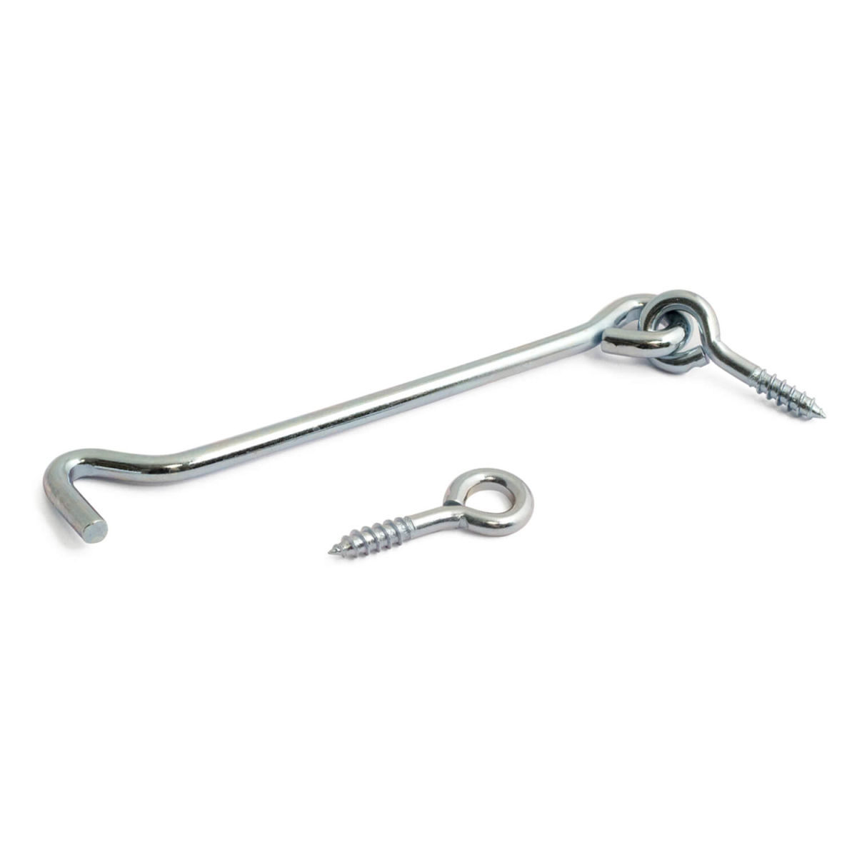 Habo storm hook - Bright nickel - 100 mm - Window fittings - VillaHus