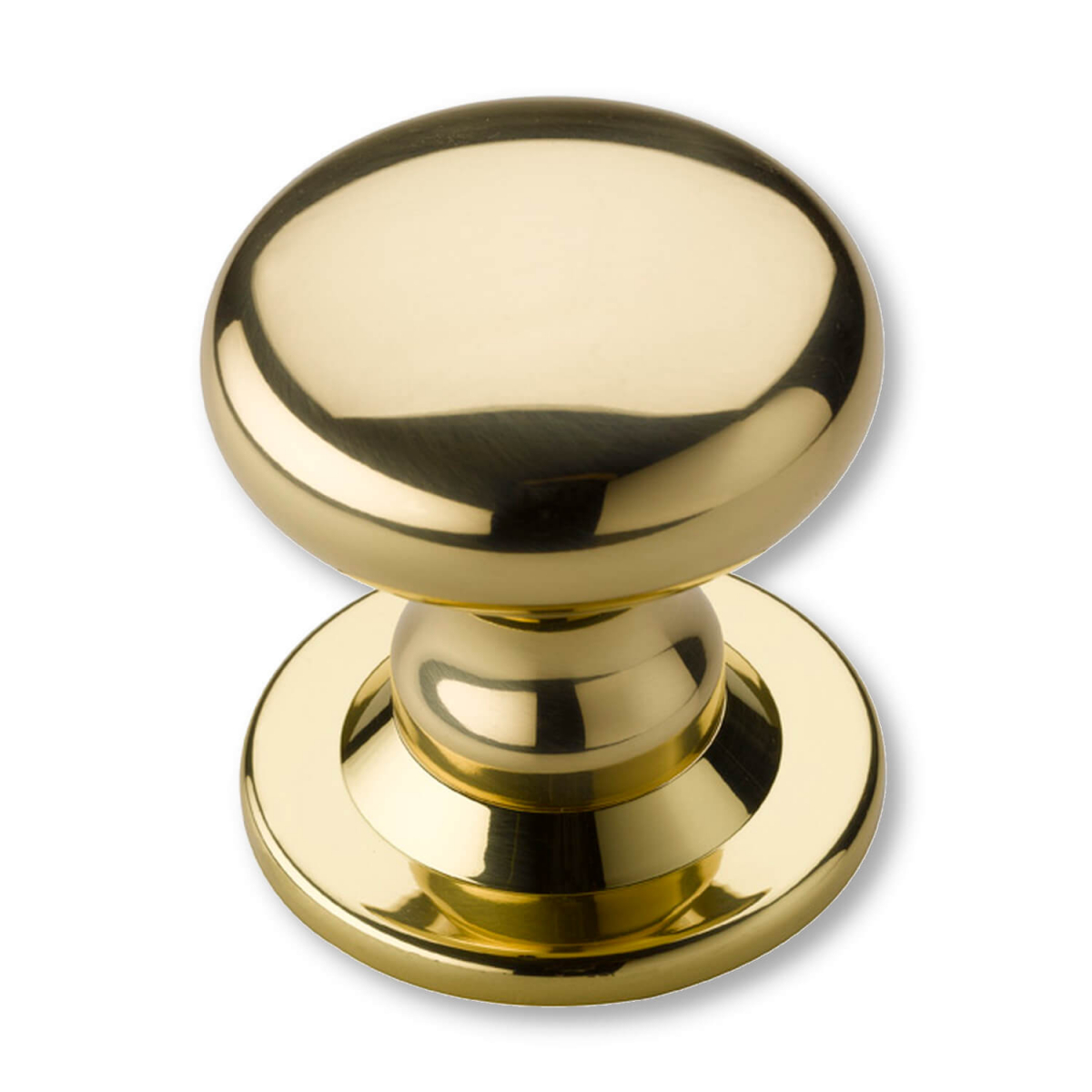 Centre Door Knobs - Non Lacquered Brass - 88 mm (P2132-A) - Centre Door ...