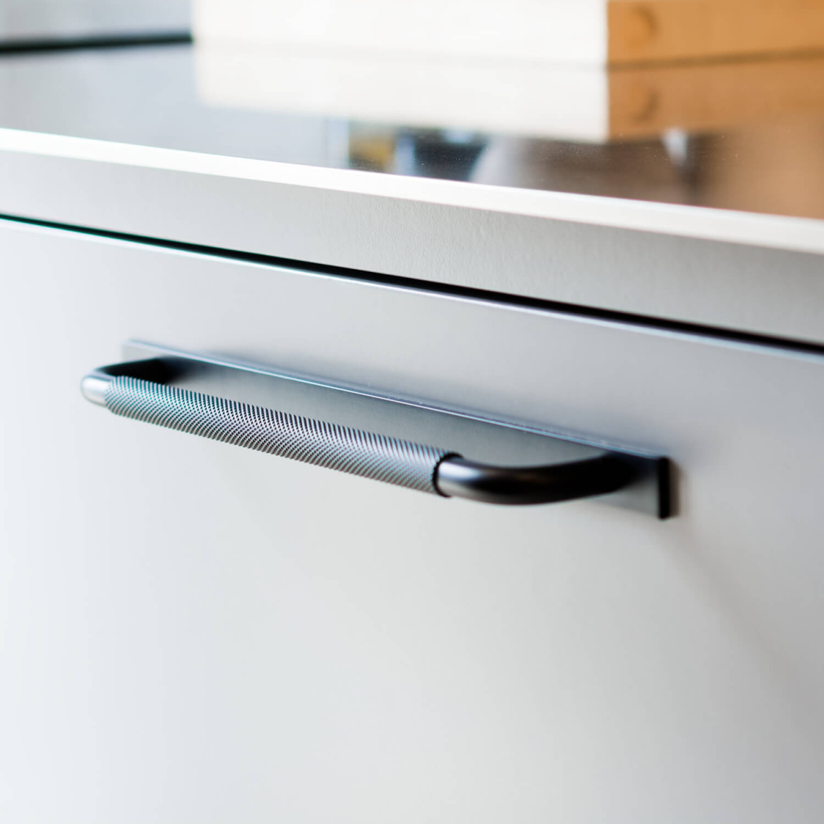 Cabinet handle HELIX - Black, Brass, Bronze and Steel (128/160/224 ...