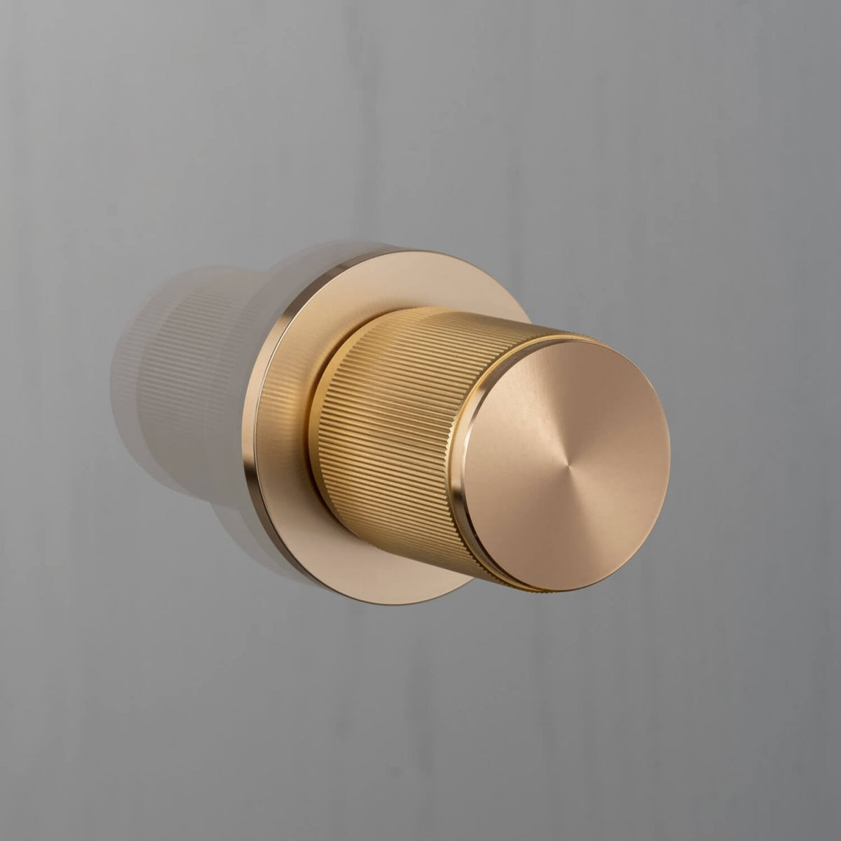 Buster+Punch Door knob Fixed - Brass - Model LINEAR - BUSTER+PUNCH Door ...